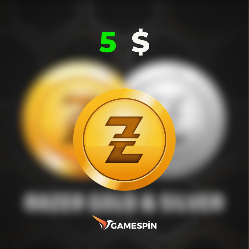 Razer Gold 5 USD - Gamespin