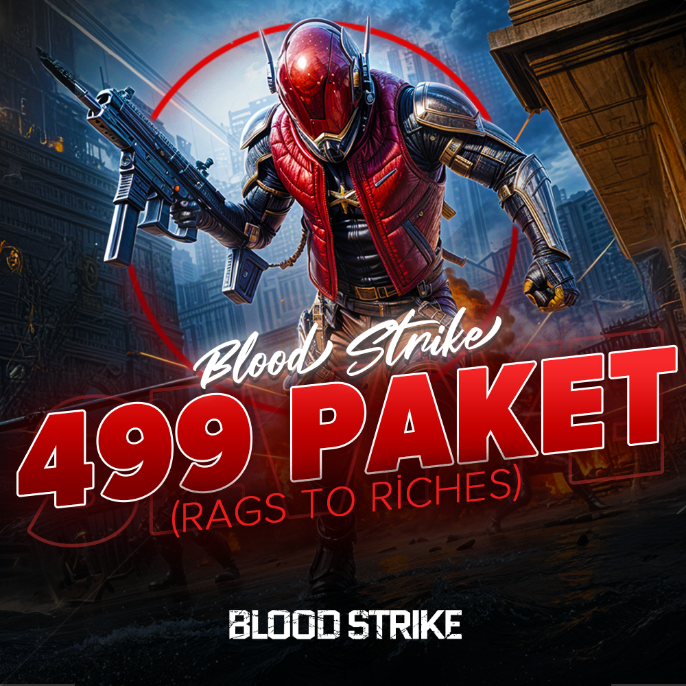 Blood Strike Rags To Riches 499 Paketi - Lider Epin