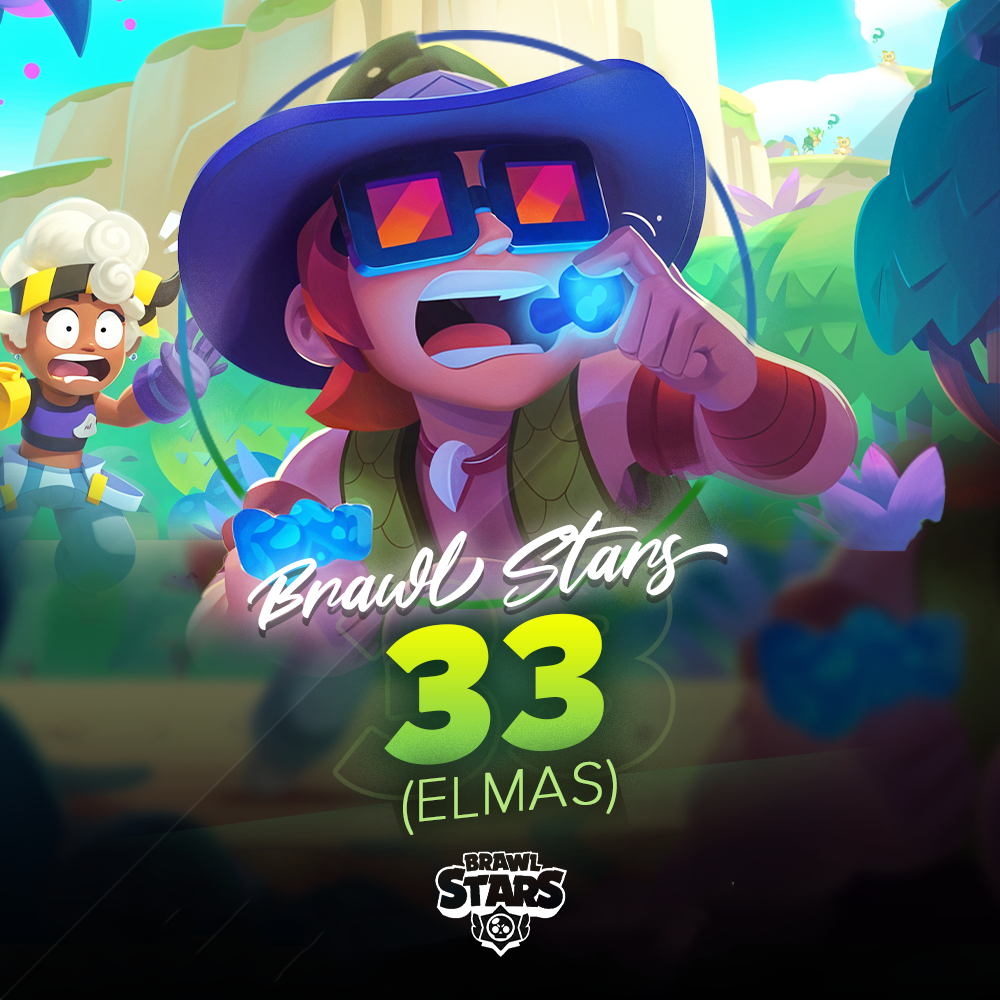Brawl Stars 33 Elmas - Lider Epin