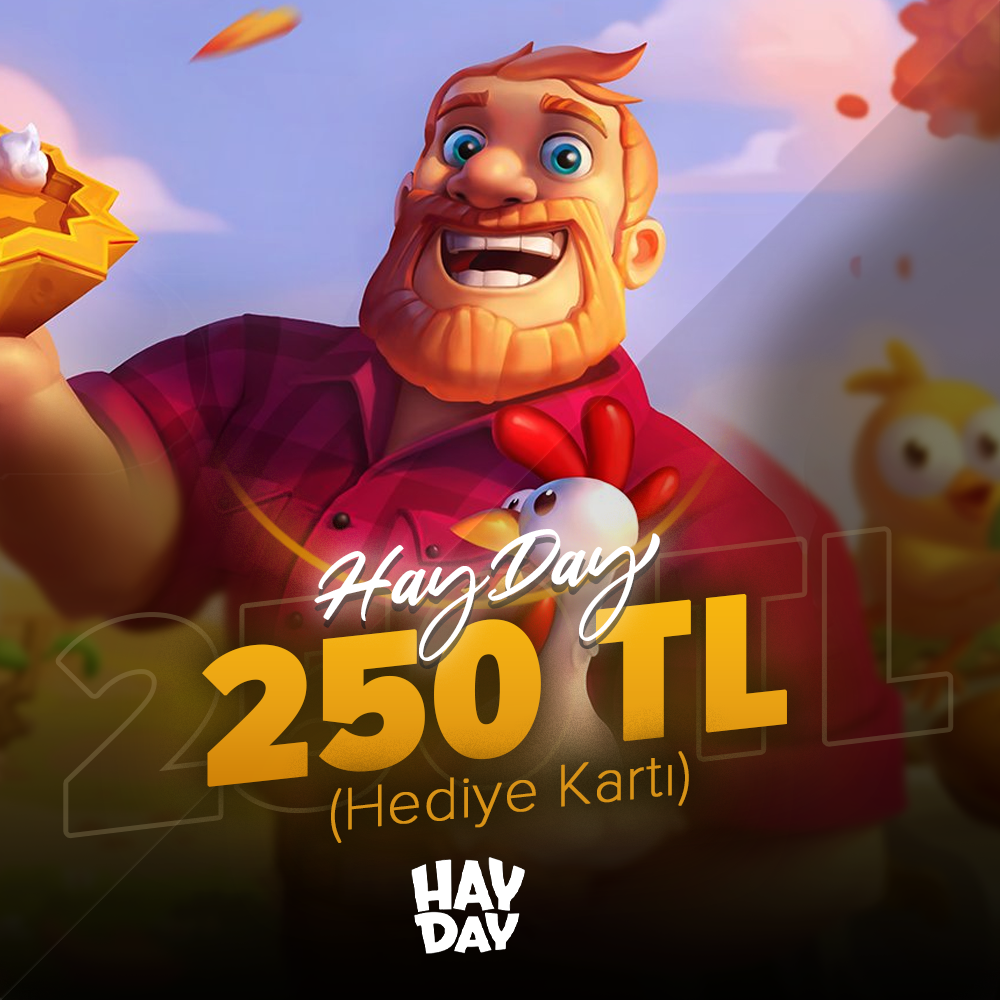 Hay Day App Store 250 TL Hediye Kartı - Lider Epin