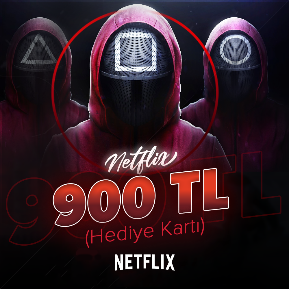 Netflix 900 TL Hediye Kartı - PazarOyun