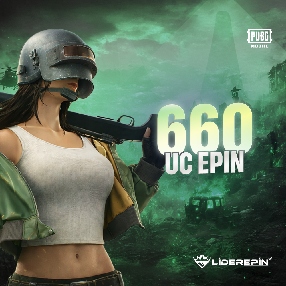 PUBG Mobile 660 UC EPİN - Lider Epin