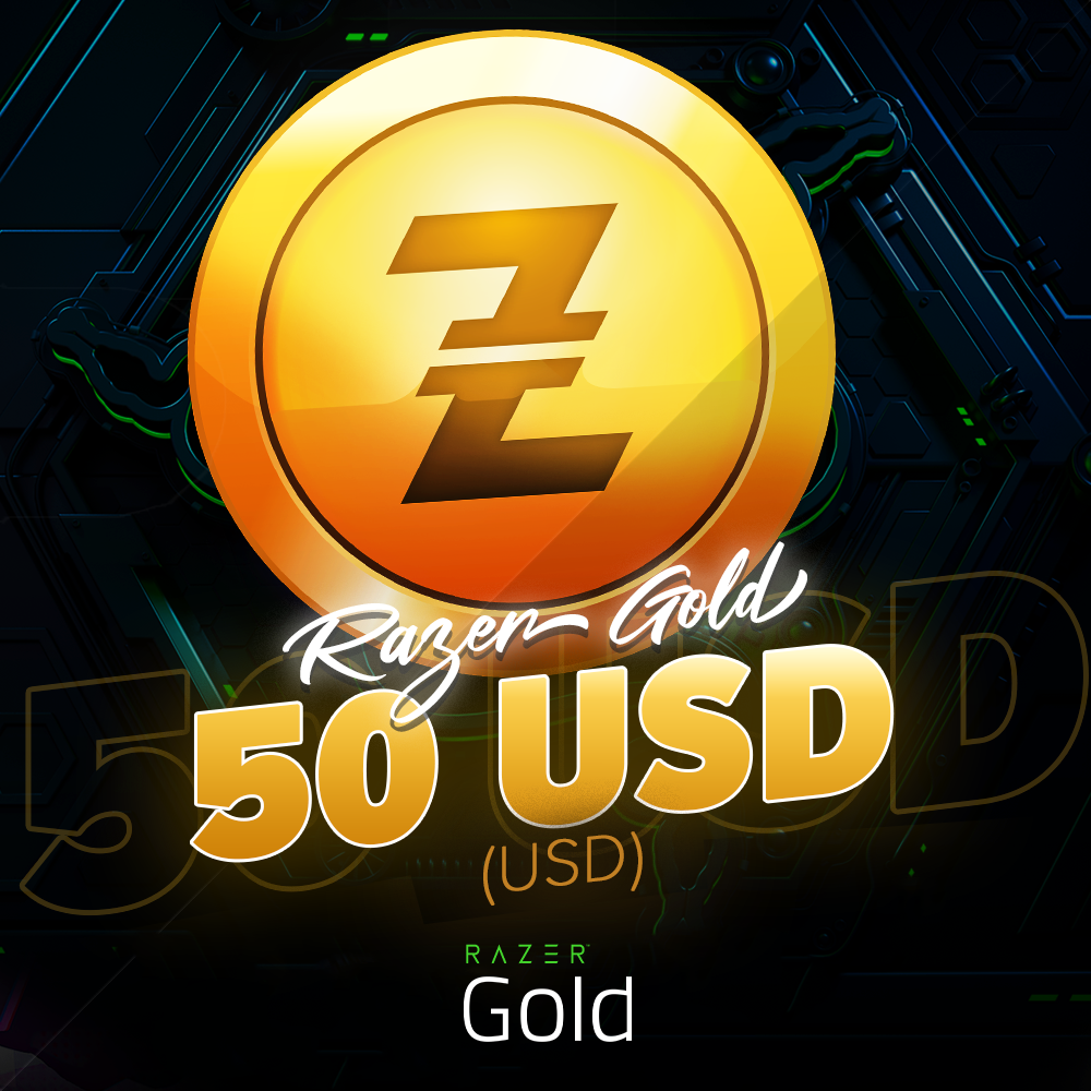 Razer Gold 50 USD - Lider Epin