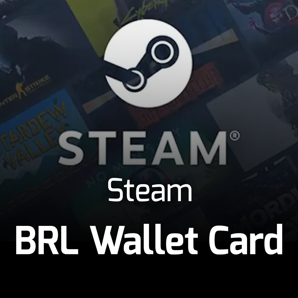 Steam Wallet Card 20 BRL - Lider Epin